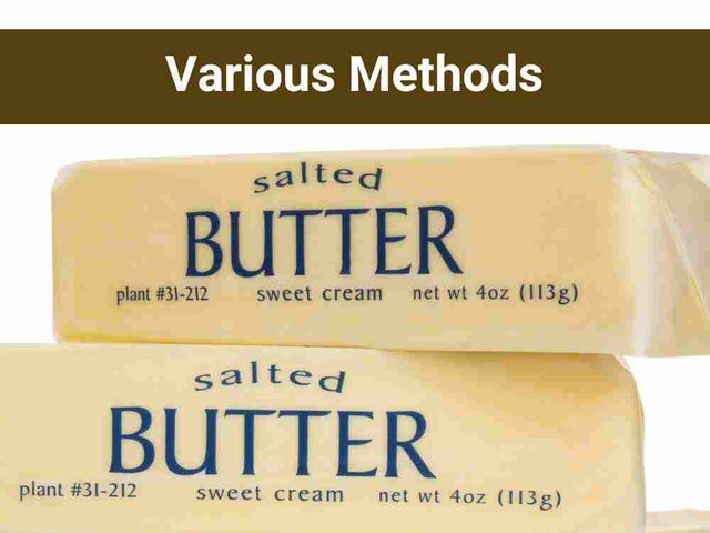 Very Good Recipes of Salted Butter